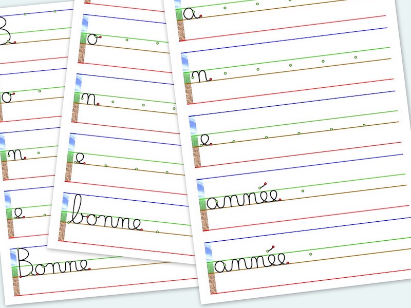 cursive | maître françois