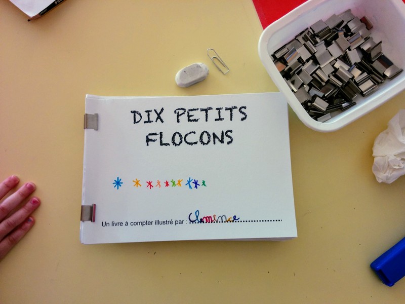 Livre à compter MS/GS – Cinq petits flocons / Dix petits flocons ...